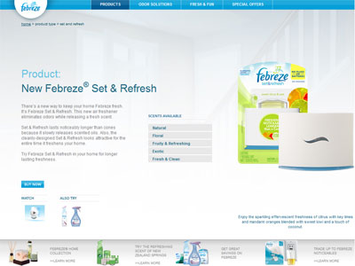 Febreze Set & Refresh Home Fragrances - Candles, Air Fresheners, Scent ...