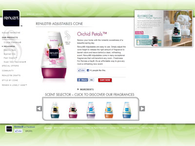 Renuzit Adjustables Home Fragrances - Candles, Air Fresheners, Scent ...